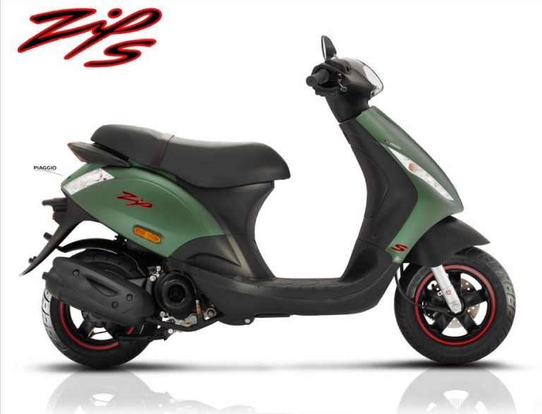Piaggio Zip S IGET 4T 3V Euro 5 Verde Matt - Perry Scooters Haarlem